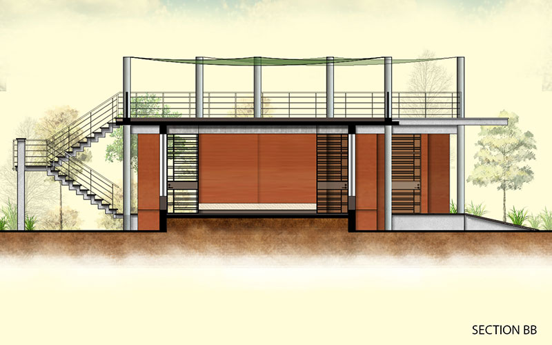 5.section-bb – Auroville Design Consultants