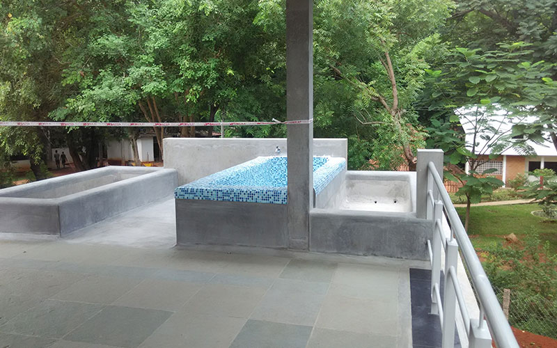 Center guest house-staff quarters – Auroville Design Consultants