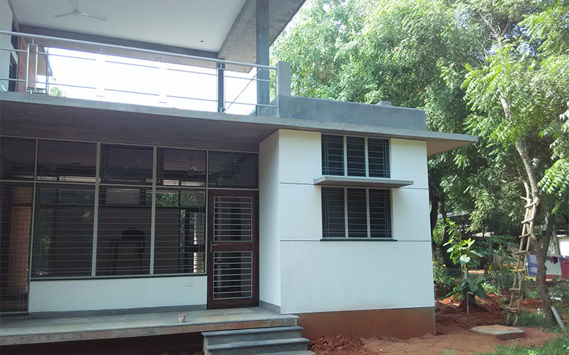 Center guest house-staff quarters – Auroville Design Consultants
